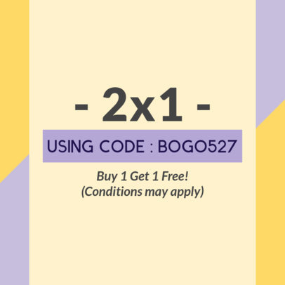 Placeit - Online Coupon Design Template for Gift Codes