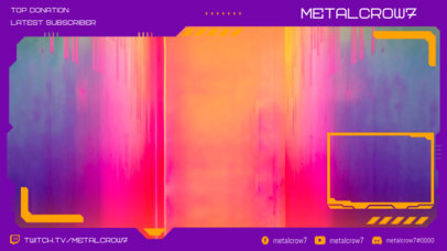 Placeit - Futuristic Twitch Overlay Creator for a Cyberpunk 2077 ...